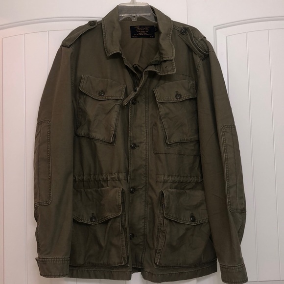 J. Crew | Jackets & Coats | Jcrew Military Grade Coat Xl | Poshmark